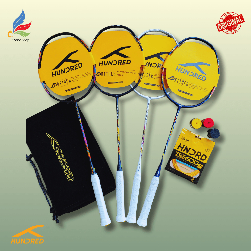 Original Hundred Rock R8 Badminton Racket | Shopee Philippines