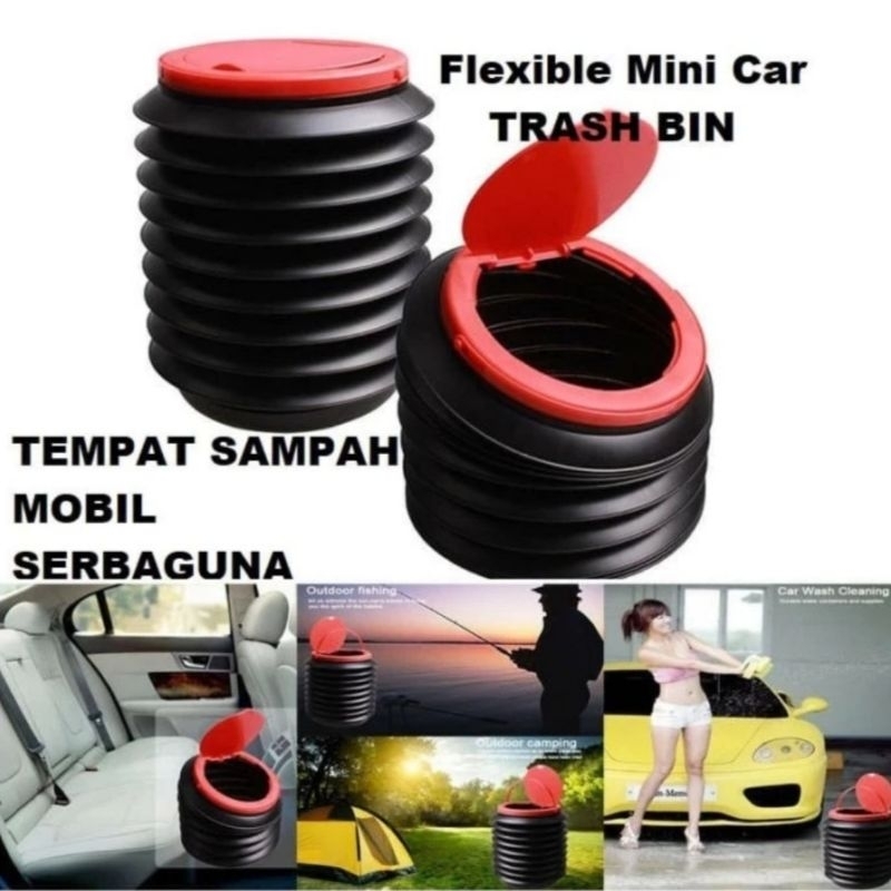 Foldable Car Trash Can Car Folding Trash Can Foldable Waterproof ...
