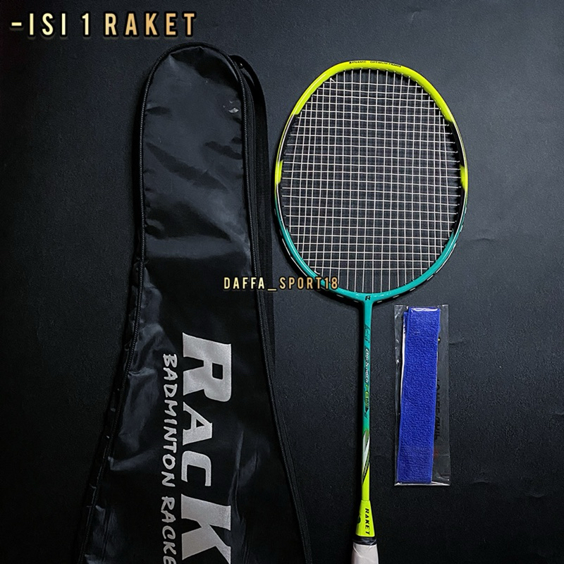 Badminton Racket Unit Ready To Use FREE Bag And GRIP | Shopee Philippines