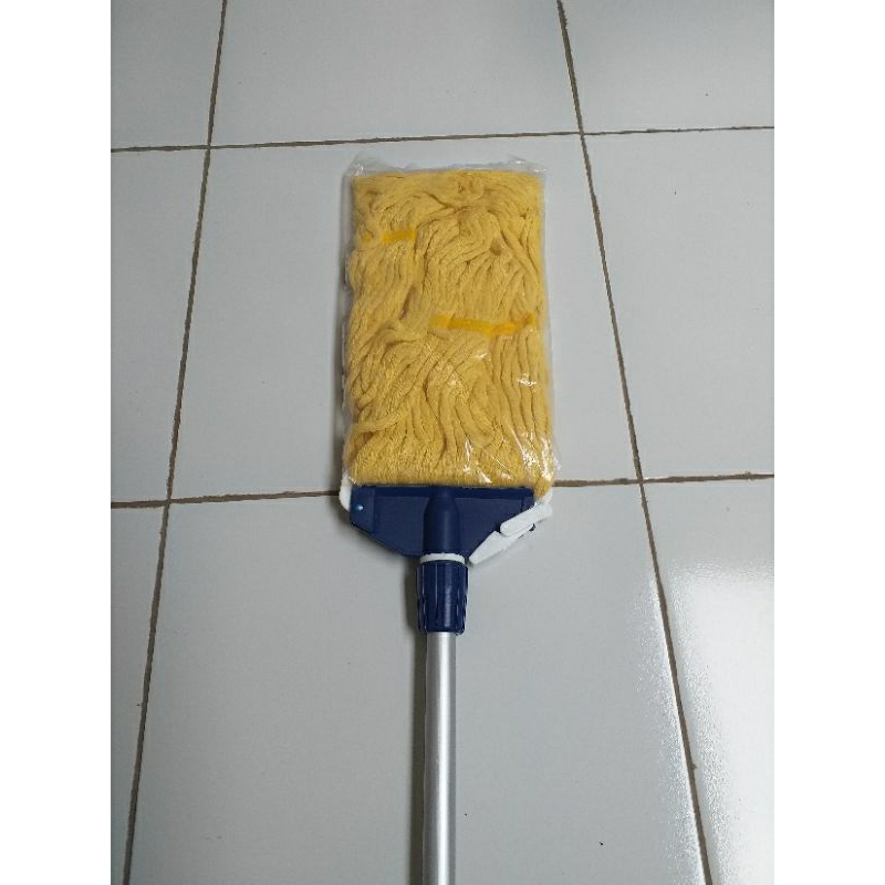 Floor mop Tool mop mop set Clamp FULLSET Yellow | Shopee Philippines