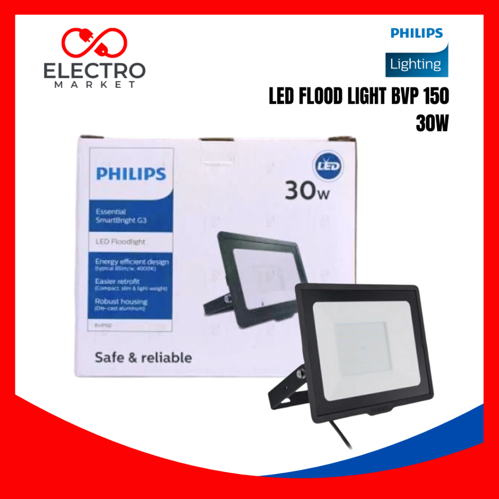 Philips LED Floodlight Spotlight BVP150 30W 30 W 30Watt 30 Watt CW ...