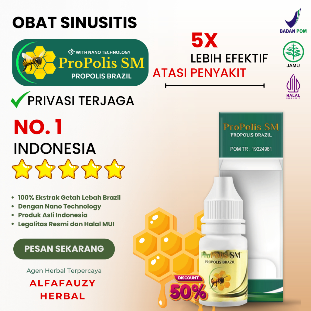 Propolis SM Brazil Original Contents 6ml Brazil Propolis Extract BPOM ...