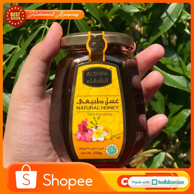 Al-shifa ARABIC HONEY ALSHIFA AL SHIFA 250GR 250 GR NATURAL HONEY ...