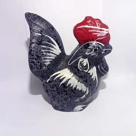 Clay piggy bank / JUMBO CHICKEN piggy bank | Clay Chicken Piggy Bank ...