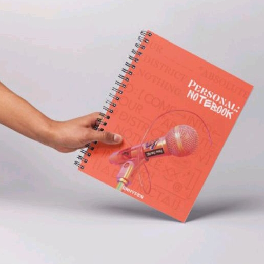 Notebook A5 Spiral K-Pop Notebook/ Journal Book / ENHYPEN ALBUM version ...