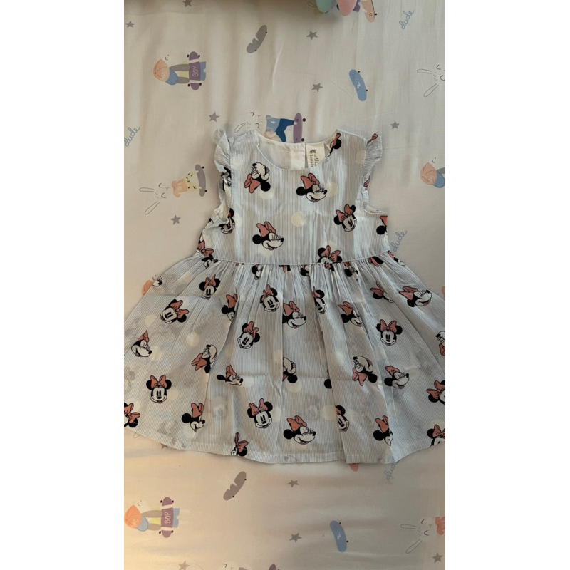 Disney mickey girls dress ori hnm | Shopee Philippines