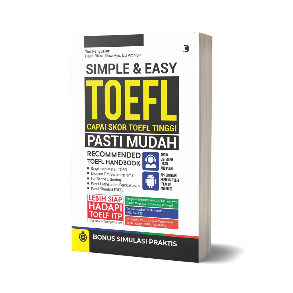 Simple And Easy TOEFL Achieve High TOEFL Scores Definitely Easy Bonus ...