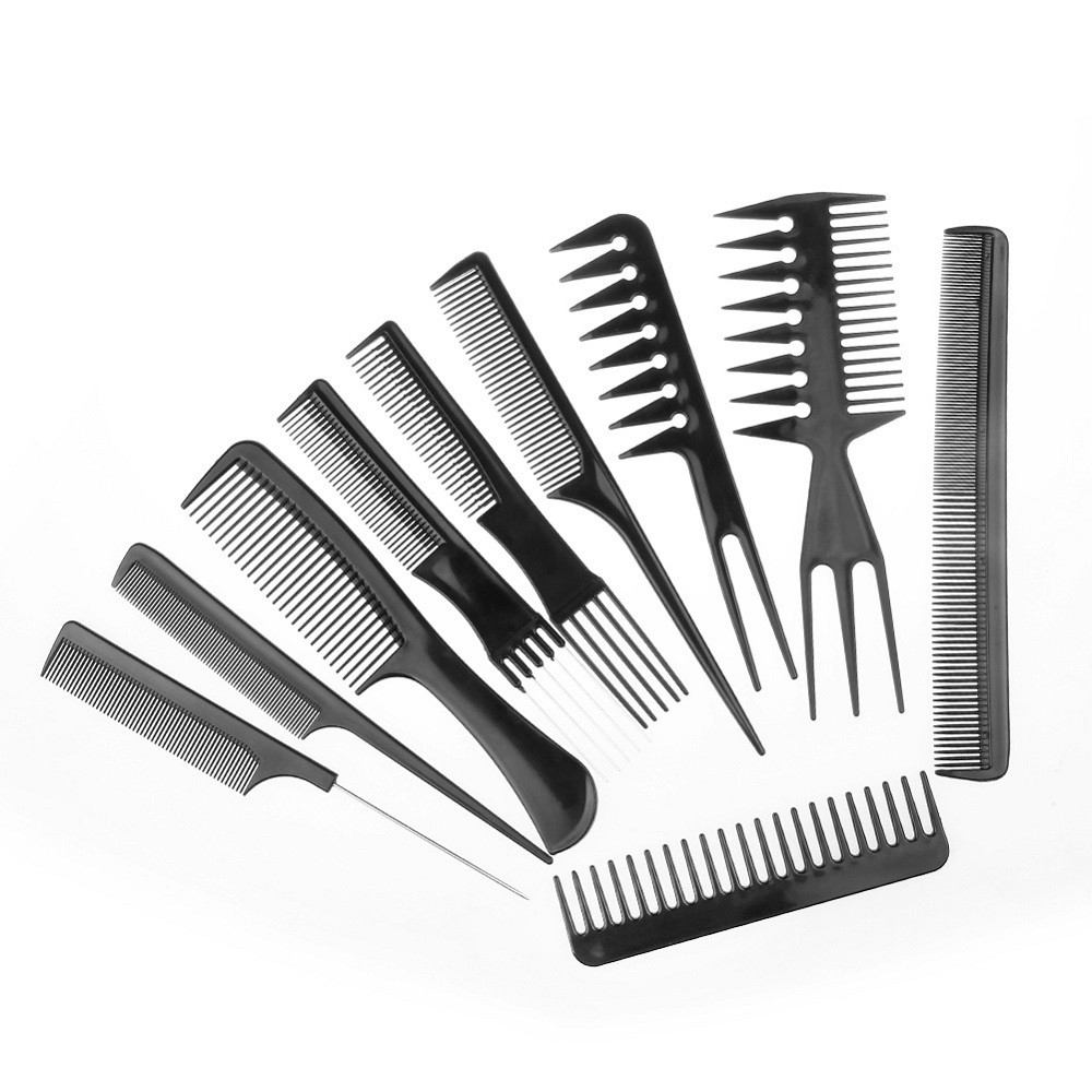 10 PCS Salon Hair Comb Hair Comb - 10 in 1 Hair Comb can be used at ...