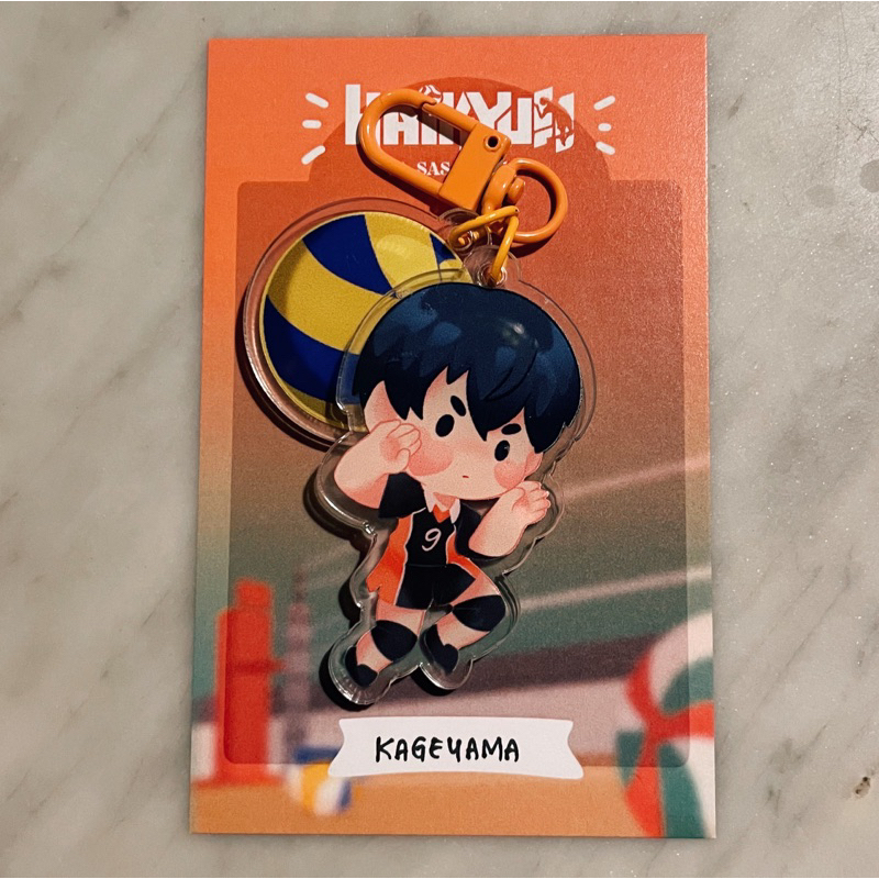 Haikyuu keychain | Hinata, kei tsukishima, kageyama, yu nishinoya ...