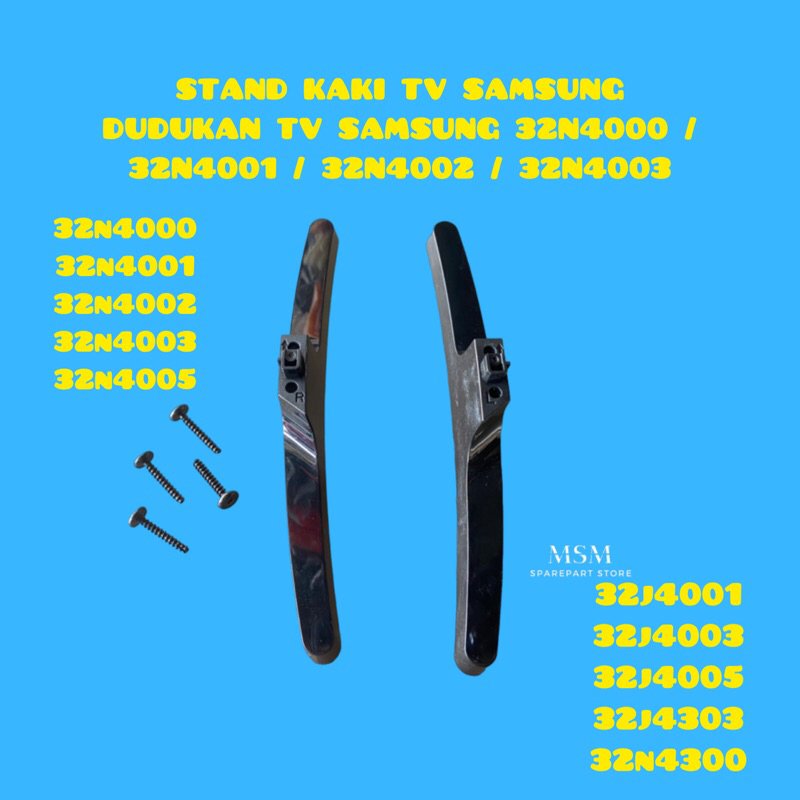 Samsung TV LEG STAND SAMSUNG TV STAND | Shopee Philippines