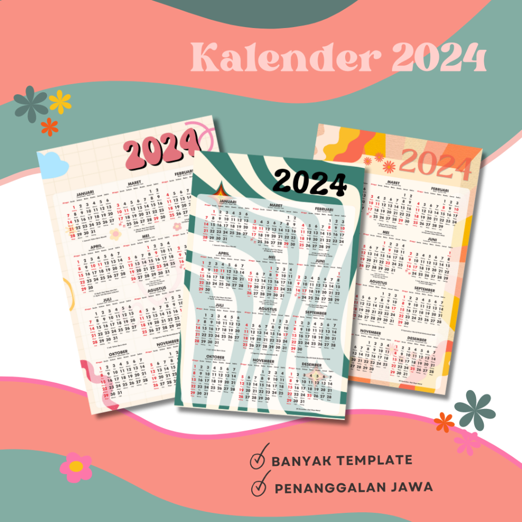 MINIMAL [A3+] 2024 Poster Calendar - 2024 Poster Calendar Custom ...