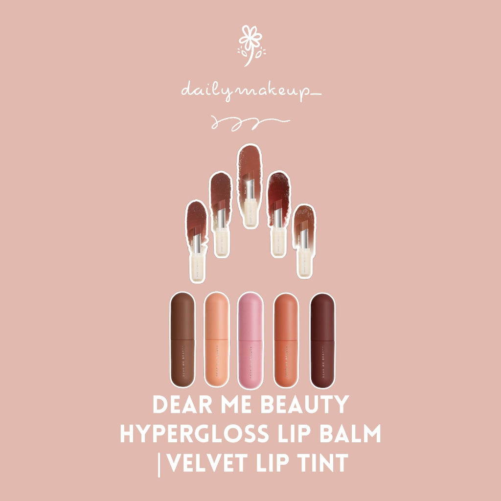 Dear ME BEAUTY Hypergloss Lip Balm| Velvet Lip Tint | Shopee Philippines