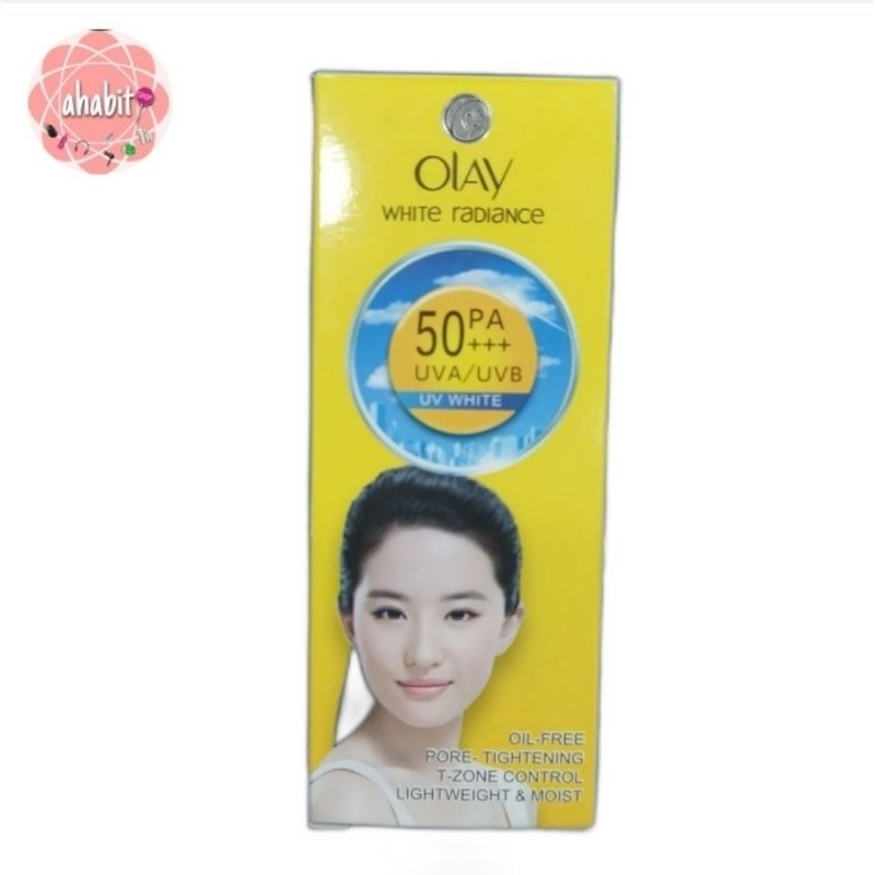OLAY White Radiance Sunblock Sunscreen UVA UVB UVWhite SPF 50 PA ...