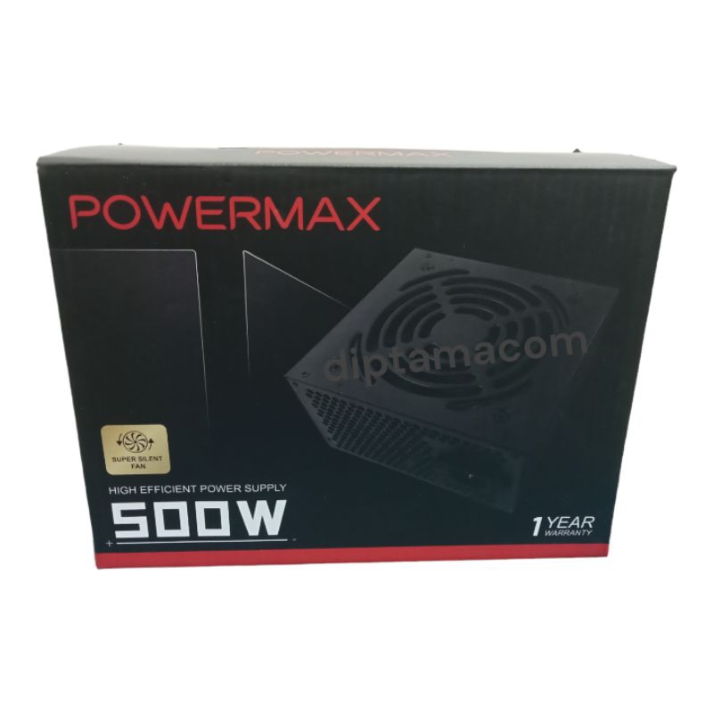 Psu 500 Watt Powermax 500 Watt Powermax Power Supply | Shopee Philippines
