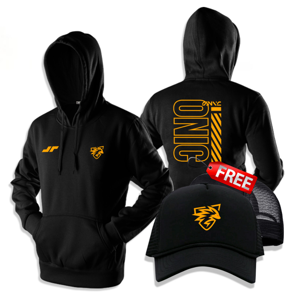 Onic Esports Hoodie Pullover Jacket All Sizes - S M L XL XXL | Shopee ...