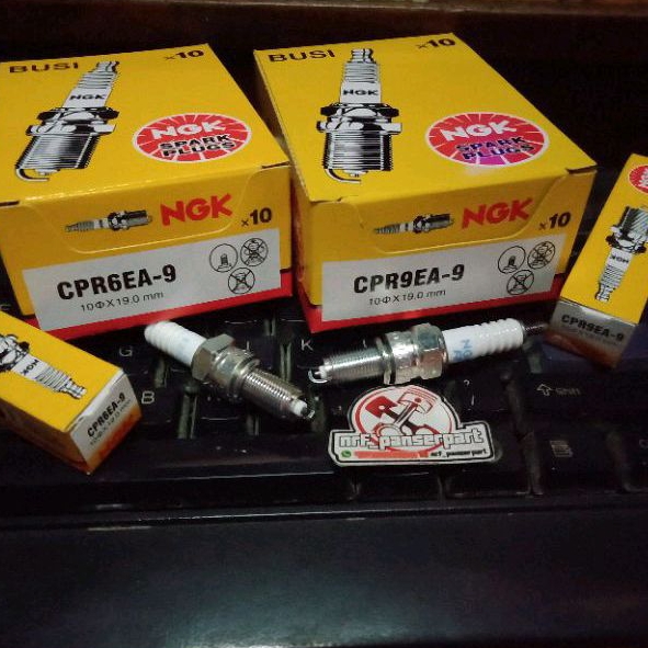 Cpr6ea-9 SPARK PLUG //CPR9EA-9 LONG DRAT NGK (KHARISMA BEAT SUPRA ...