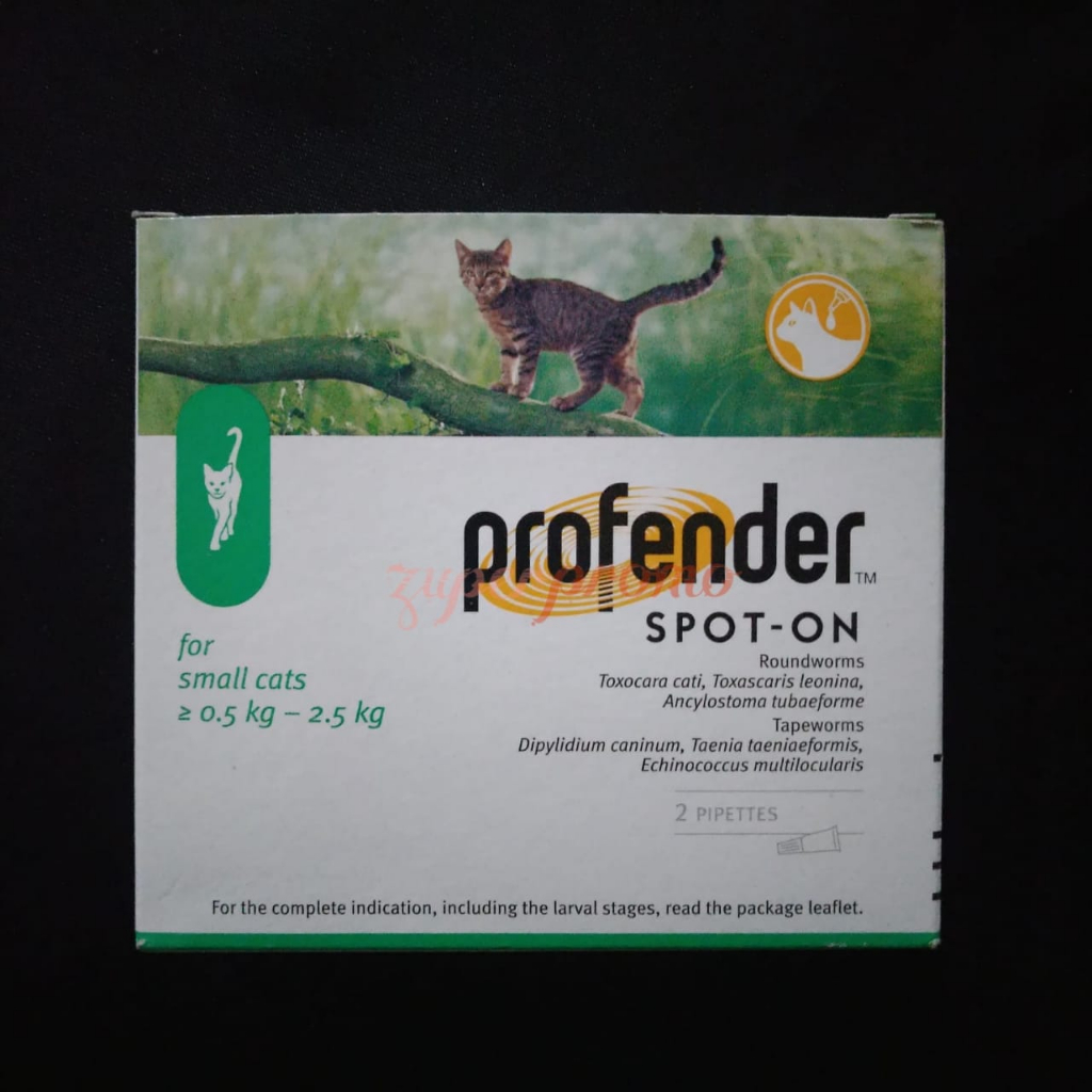 Profender spot-on cat 1 Tube/cat Worm Medicine | Shopee Philippines