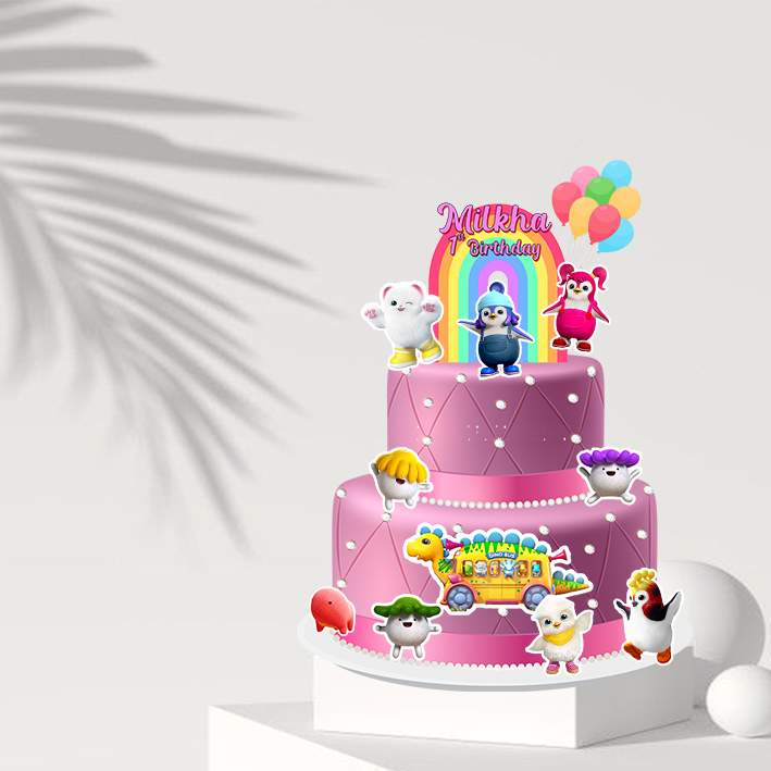 Badanamu Dino Birthday Cake Topper / Birthday Cake Decoration | Shopee ...