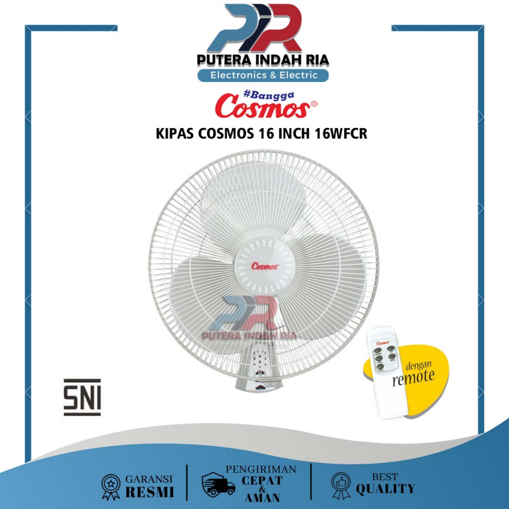 COSMOS 16WFCR wall fan/remote wall fan/16 inch 16 WFCR wall fan ...
