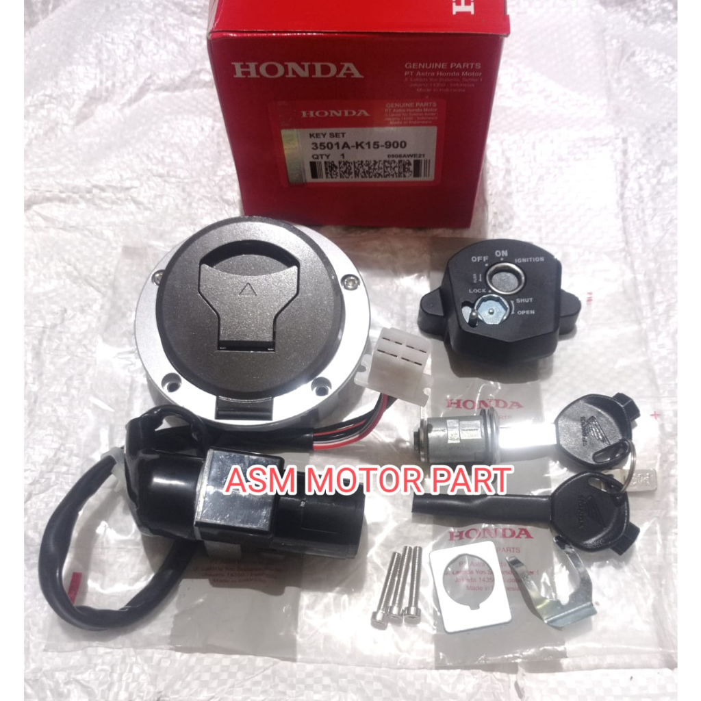 Key SET ASSY CONTACT KEY CBR 150R NEW CB150R NEW PLUS TANK LID PLUS ...