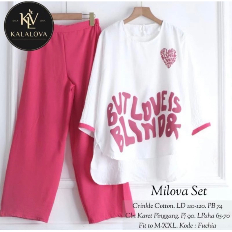 Buy 1 GET 1 FREE MILOVA SET // CRINKLE SET LD 110-120 STANDARD AND JUMBO SCREEN PRINTING // ONE ...