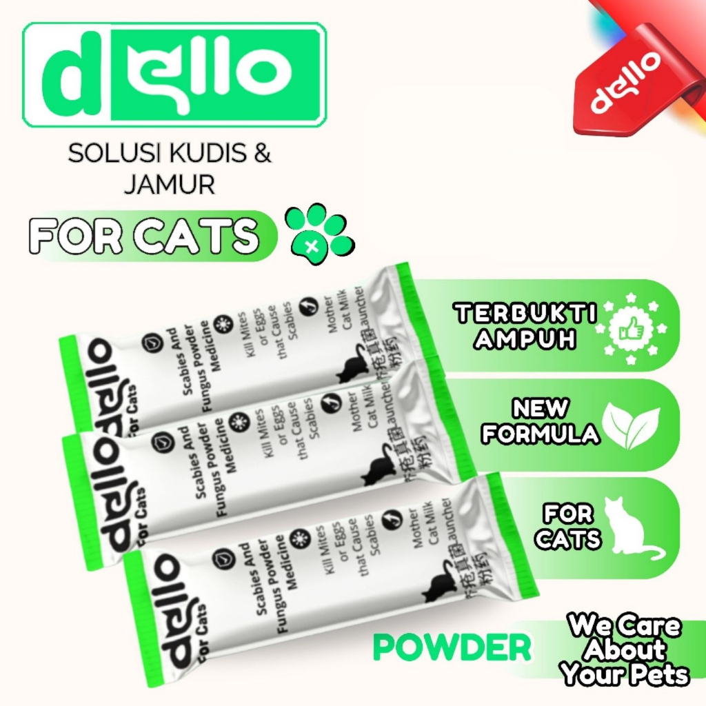 Anti Fungus Drug Itch Scabies Scabies Cat Powder Cat Kitten Healthy ...