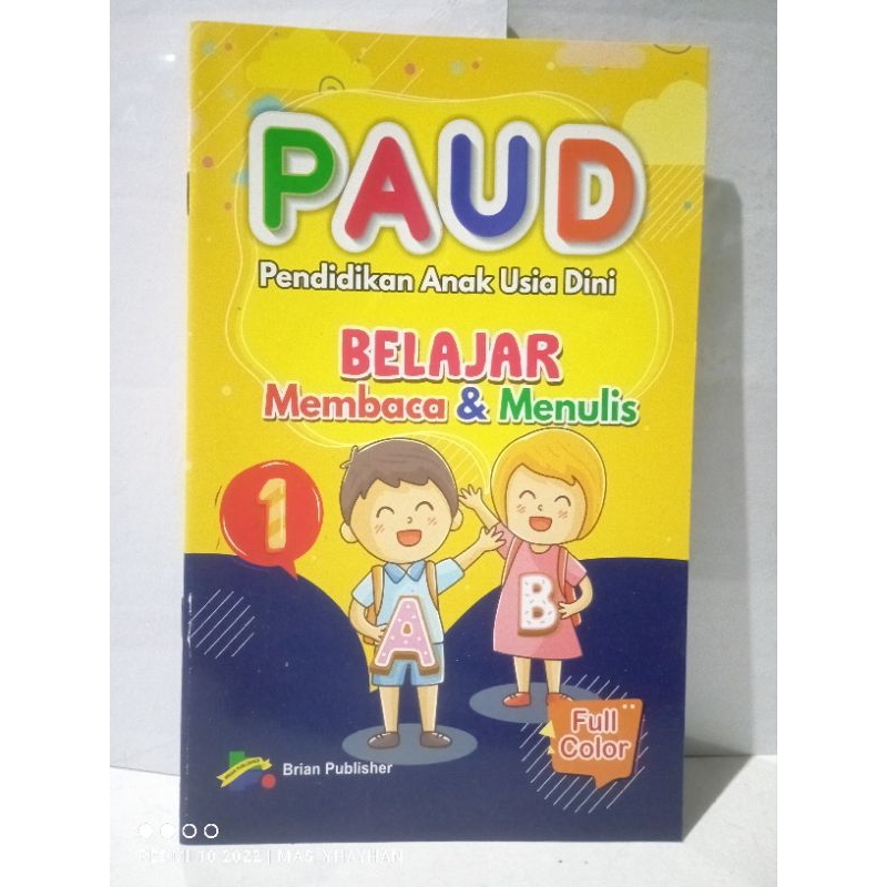 PAUD Book (Learning to Read and Write Letters) | Shopee Philippines