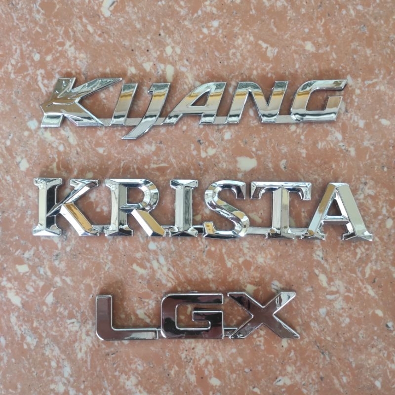 Emblem STICKER toyota car STICKER kijang LOGO new capsule lgx krista ...