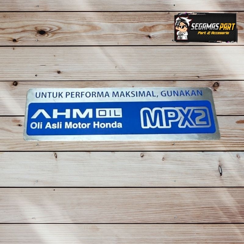Honda AHM OIL Label Sticker | Shopee Philippines