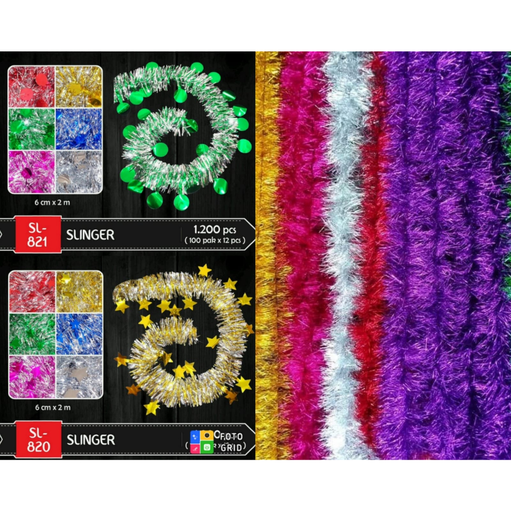 PUTIH MERAH Plain RUMBAY SLINGER 1 COLOR UK 2M/ROUND SLINGER/STAR ...