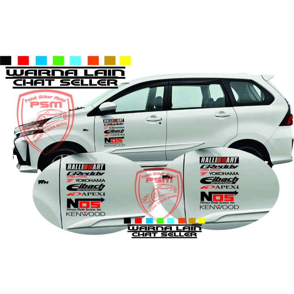 Yokohama kenwood nos sponsor racing racing car stickers etc | Shopee ...