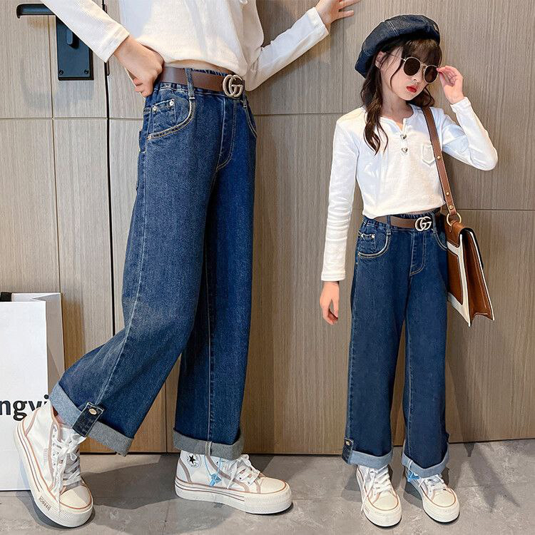 [JEWELS KIDS] BRYLEE CULOT JEANS + BELT/ IMPORTED CHILDREN'S JEANS ...