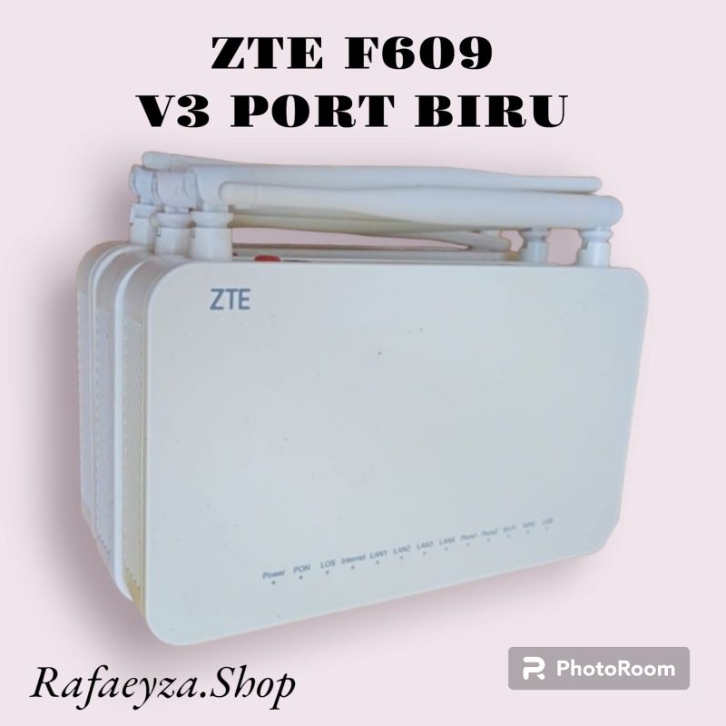 ZTE F609 V3 PORT BLUE (original adapter) | Shopee Philippines