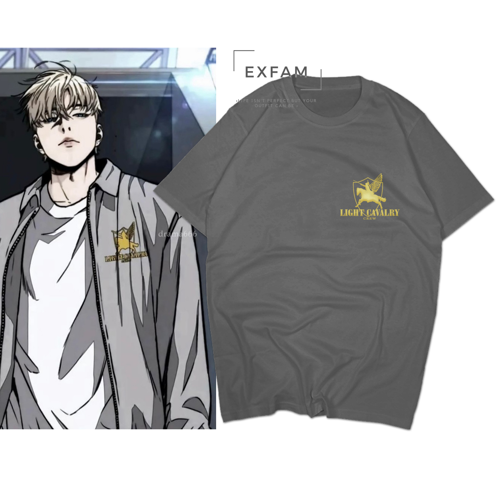 T-Shirt Owen Knight Light Cavalry Crew Wind Breaker Outfits Korea ...
