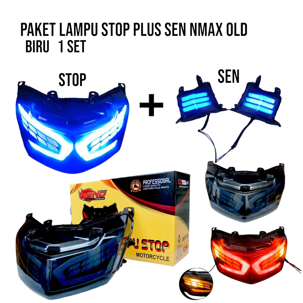 Stop Light YAMAHA NMAX Old MODEL LAMBORGHINI PLUS SEN NMAX Front ...