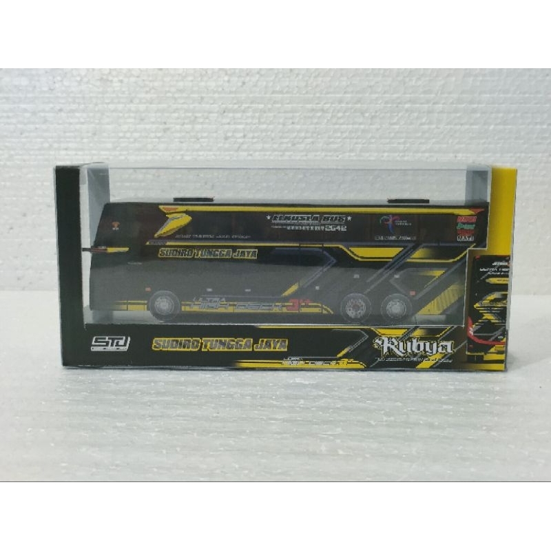 Miniature PAPERBUS PAPERCRAFT BIS BUS Sudiro STJ Sudiro Tungga Jaya ...