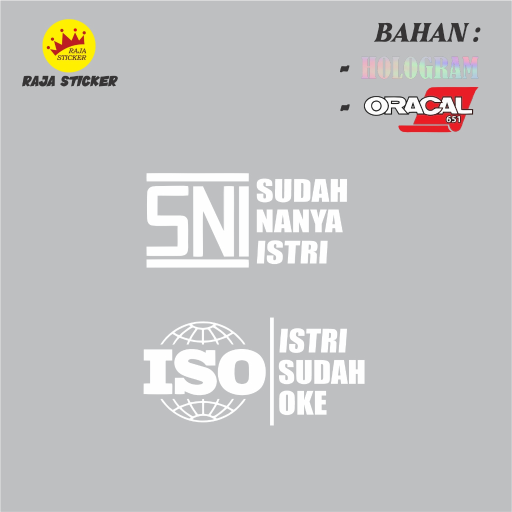 Sni CUTTING Sticker ISO Sticker | Shopee Philippines