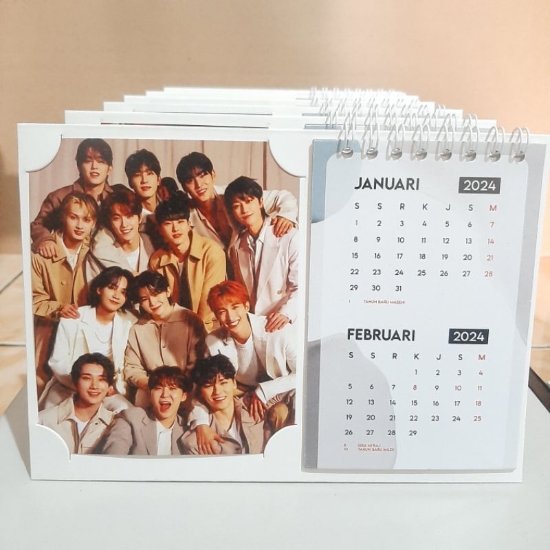 [Version 3] Sitting Calendar 2025 Kpop, seventeen nct dream, nct 127 ...