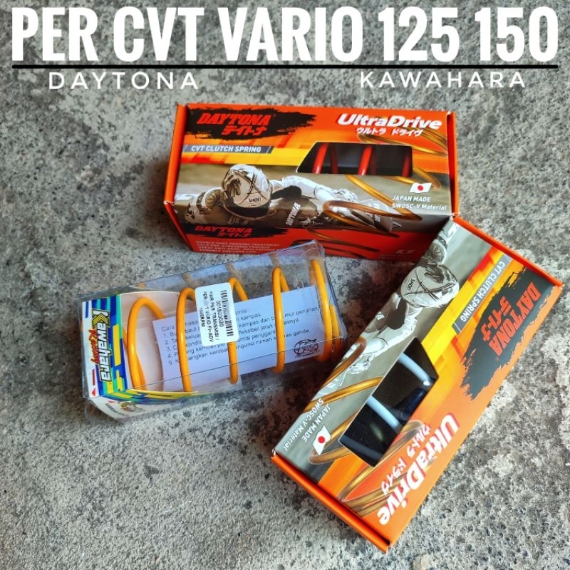 Per CVT PCX RACING KAWAHARA 1500RPM Click 125/150/PCX/ADV | Shopee ...