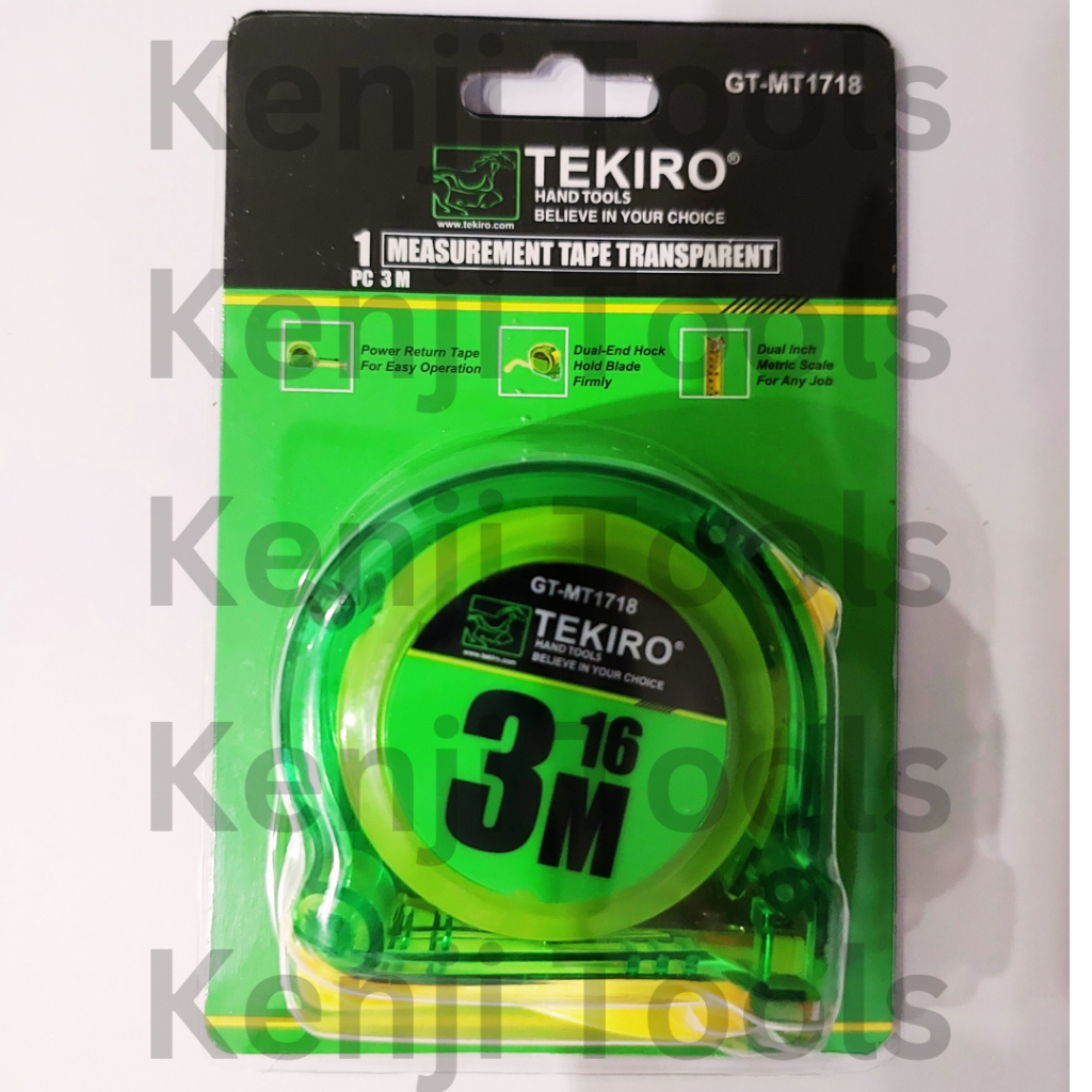 Tekiro 3M Transparent Meter/3M Transparent Measuring Tape Tekiro/ 3M ...