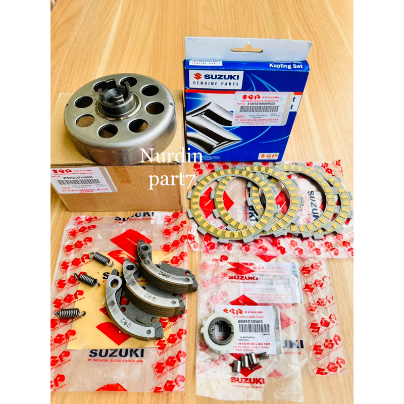 Package Double Bowl+Double+Cage+Clutch Plate Suzuki Smash 110 Old Smash ...
