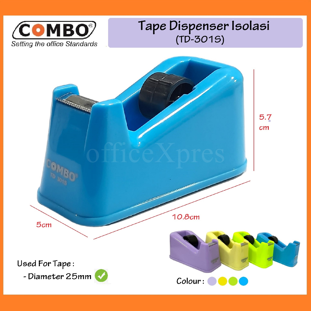 Tape Cutter / Insulation Tape Dispenser / TD-301S COMBO Table Dispenser ...