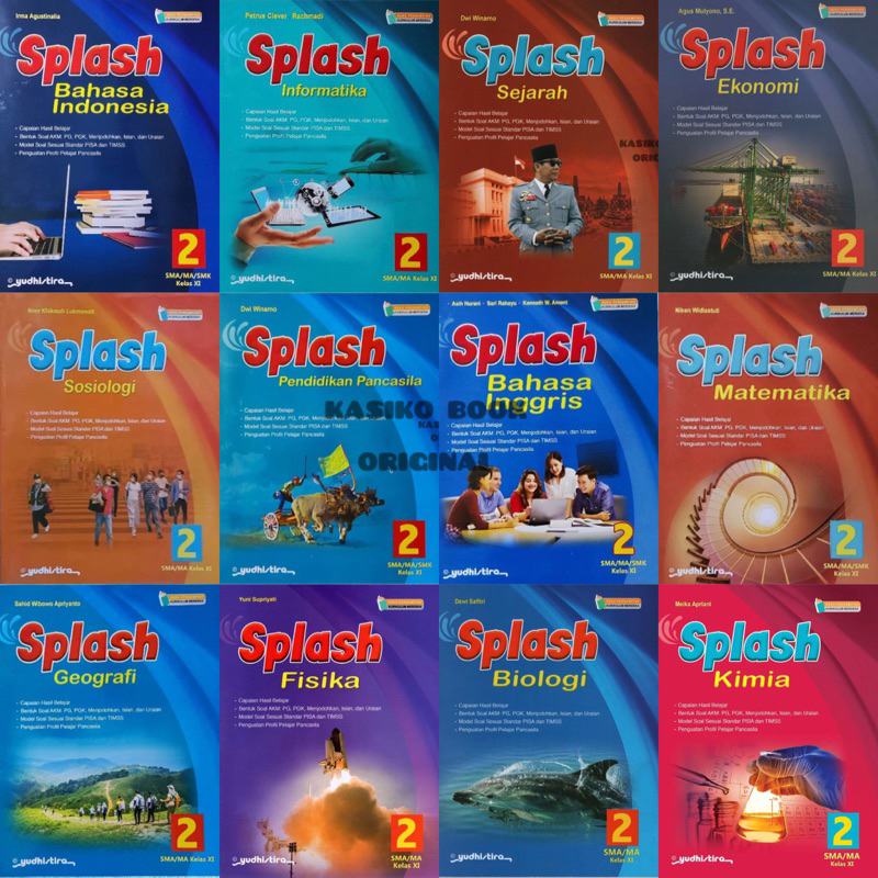 Splash Book Class 2/XI 11 SMA Yudhistira Merdeka Curriculum ...