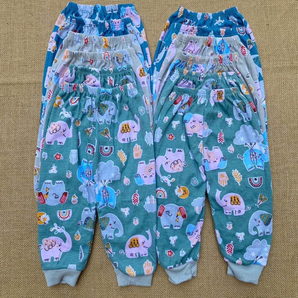 1 DOZEN (12 PCS) NEW BABY TROUSERS LAHIR NEWBORN BABY ASYAM BABY ...