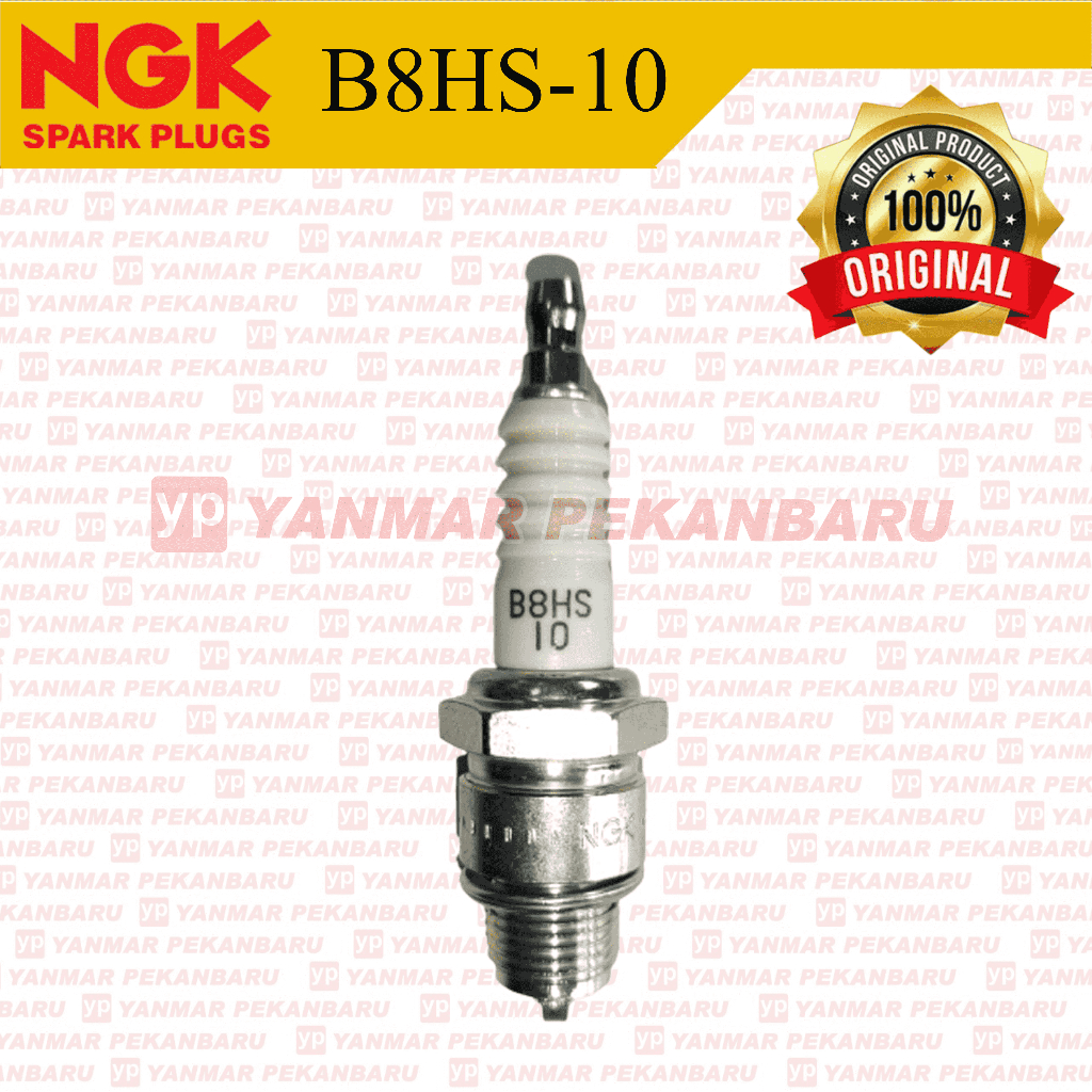 Original Yamaha B8HS-10 NGK Spark plug Outboard Spark plug | Shopee ...