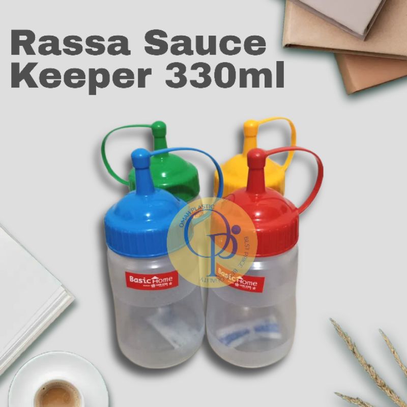 Basic Home Rassa Sauce Keeper 300ml / Sauce Bottle / Plastic Soy Sauce ...