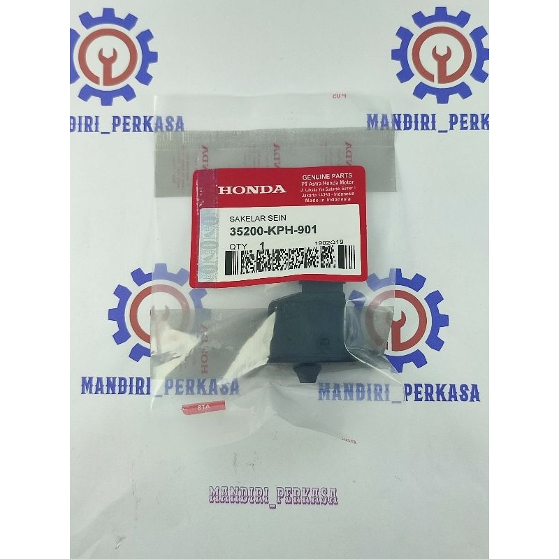 TOMBOL Supra X 125 Kharisma Fit Sen Switch Button New Beat Old Karbu ...