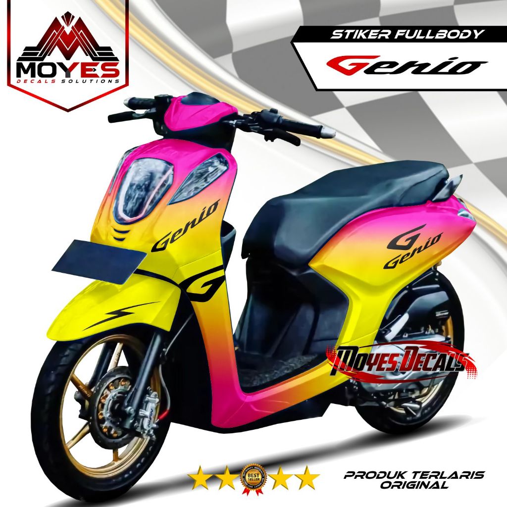 Genio Full Body Decal Genio FullBody Genio Sticker in Chameleon ...