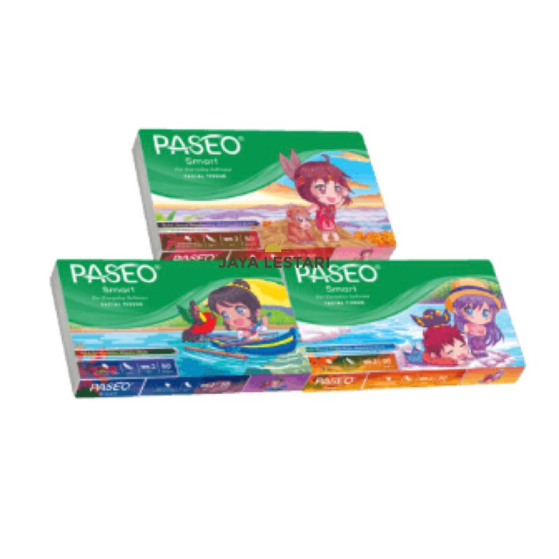 Paseo Smart Facial Tissue (50s) | Shopee Philippines