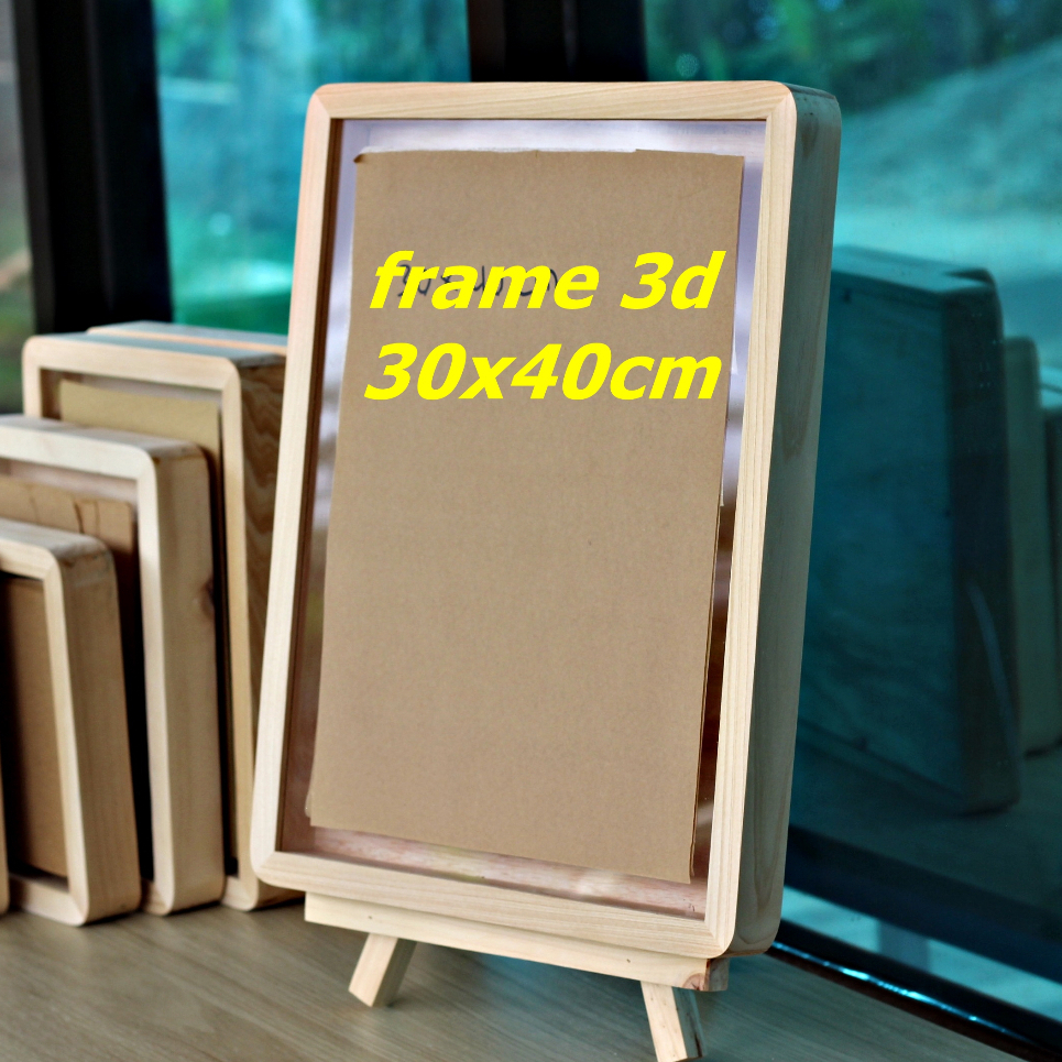 Figura / photo frame / Wooden frame A3 size 30x40 (curved corner ...